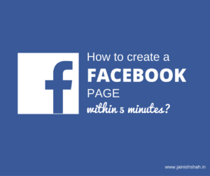 How to create an amazing Facebook page within 5 minutes?